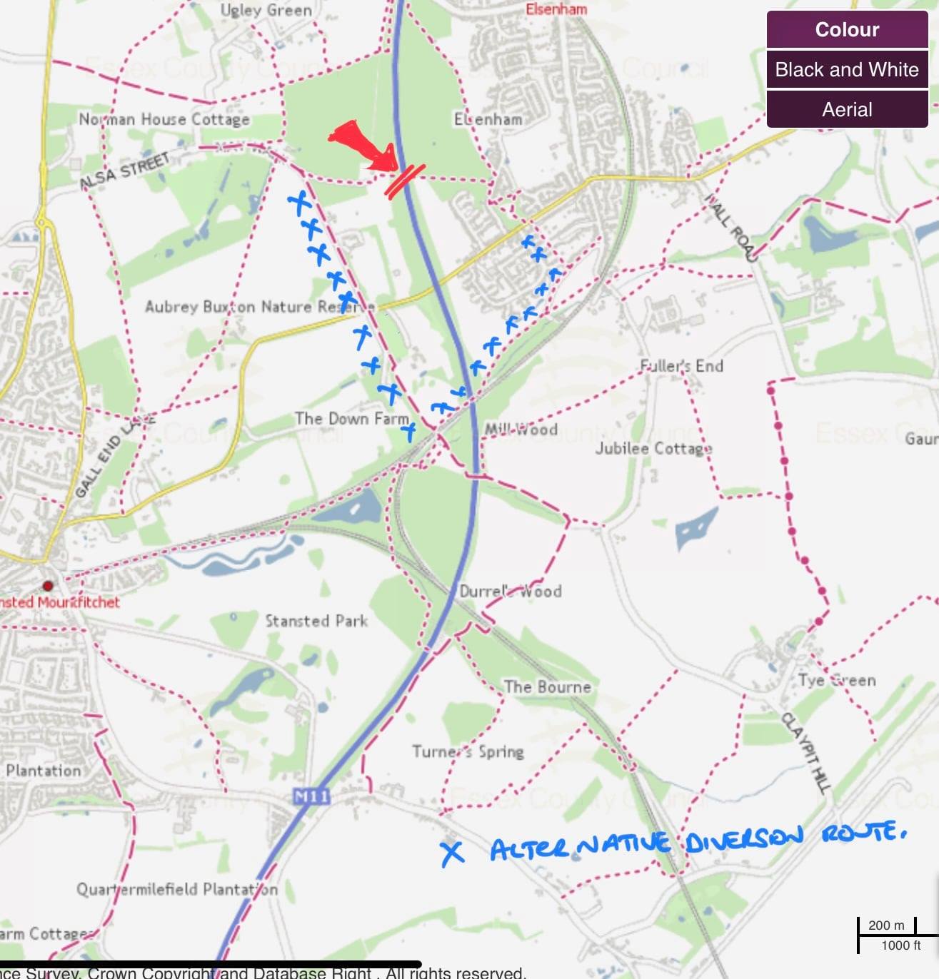 UPDATED – Revised dates: Important roadworks information: M11 Alsa Wood ...